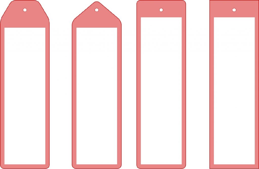 Printable Bookmark Template | 101 Activity
