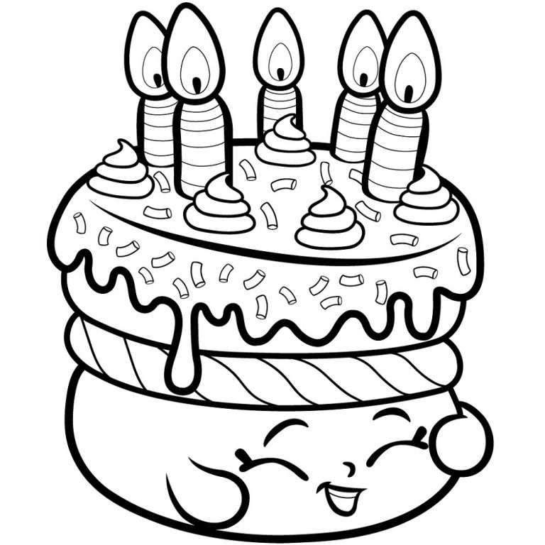 Printable Birthday Card Coloring Pages | 101 Activity