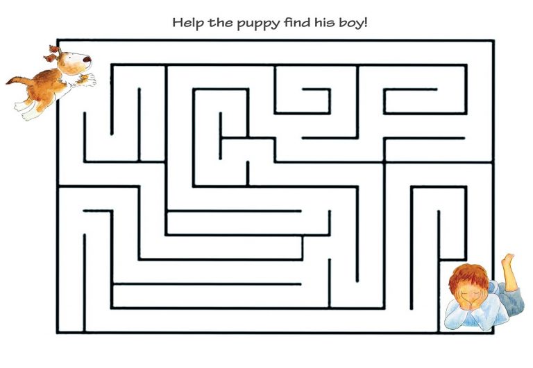 Fun Mazes for Children Printable | 101 Activity