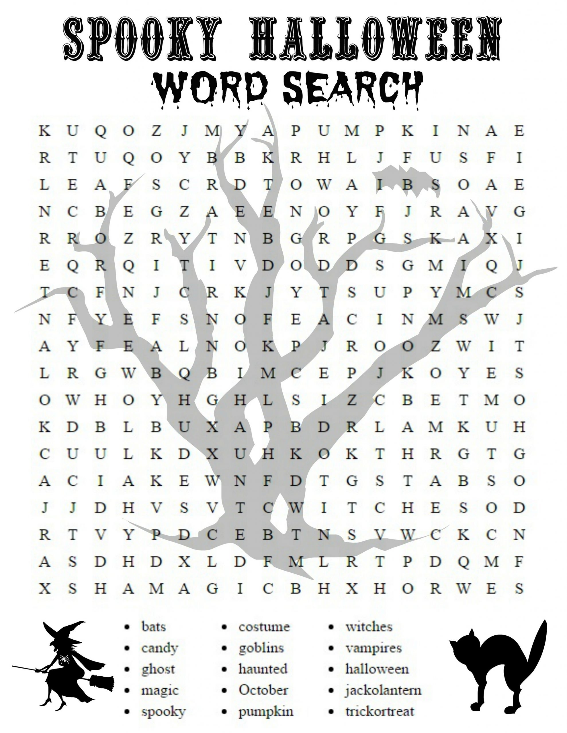 Fun Word Search For Children 101 Activity