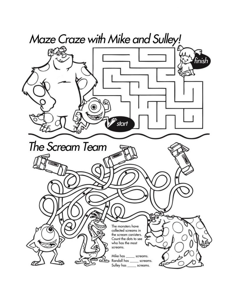 Printable Fun Mazes for Kids | 101 Activity