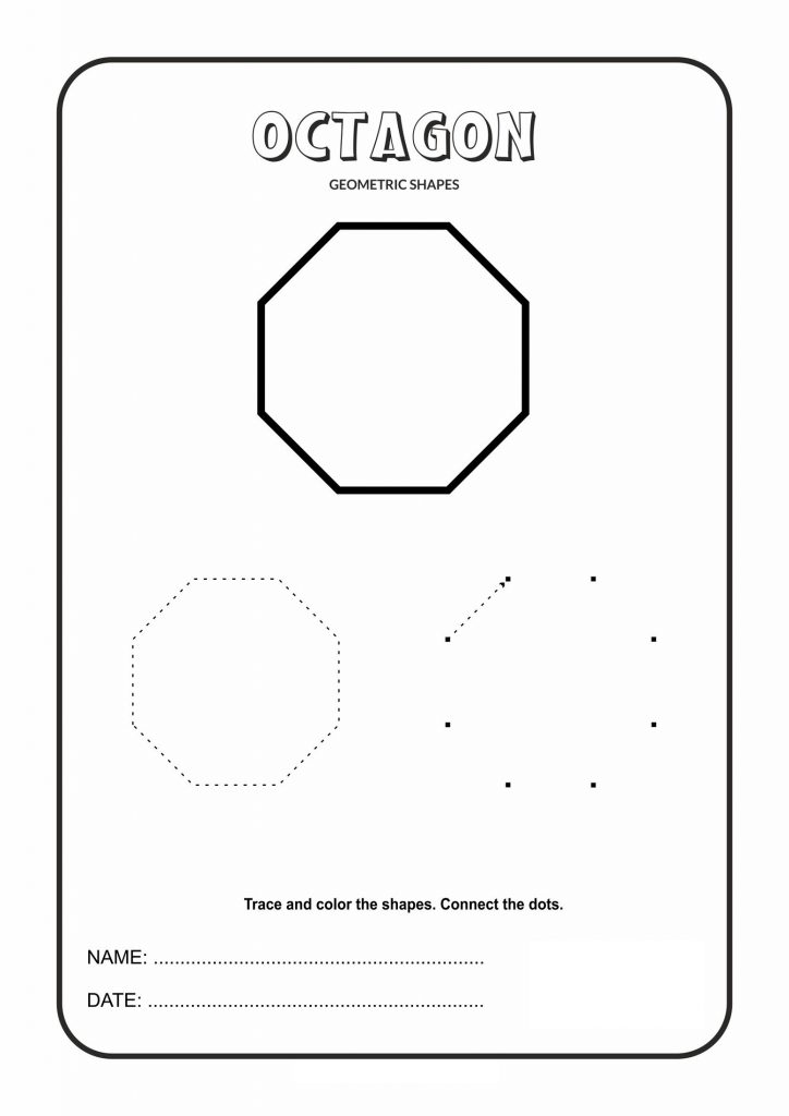 Pre-K Shapes Worksheets to Print | 101 Activity