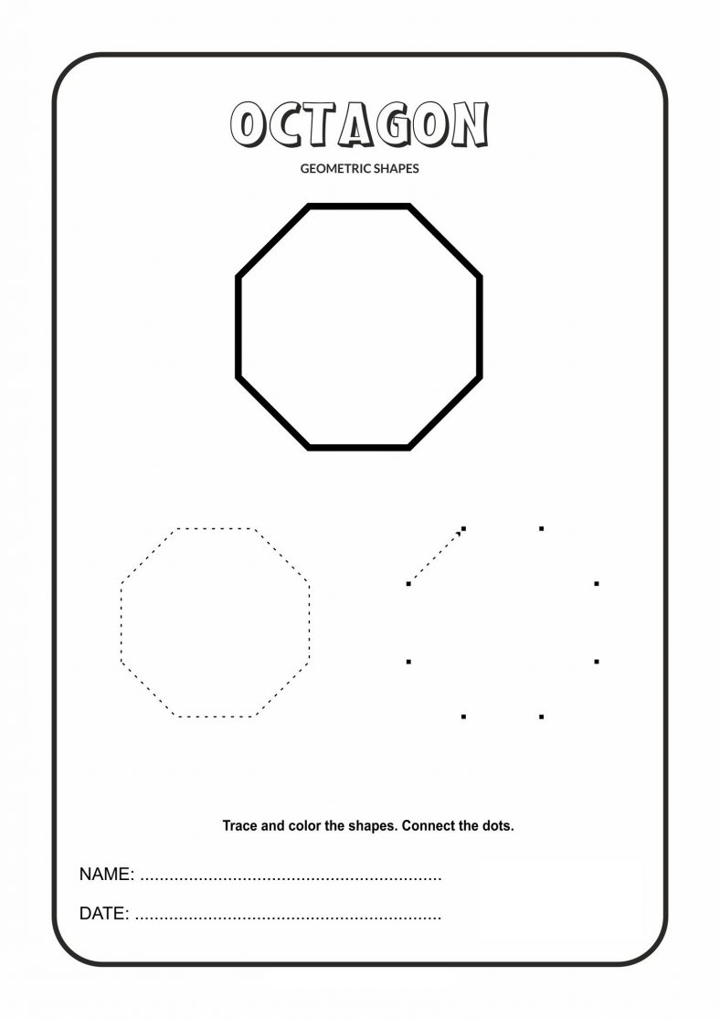 Pre-K Shapes Worksheets to Print | 101 Activity