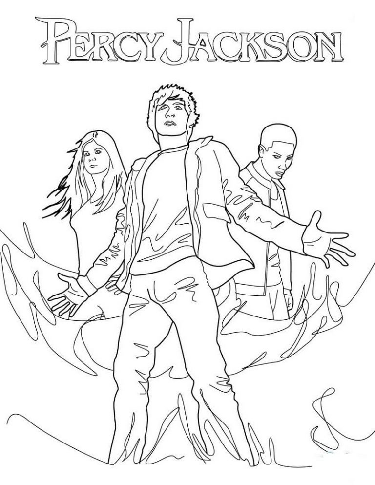 Percy Jackson Coloring Pages | 101 Activity